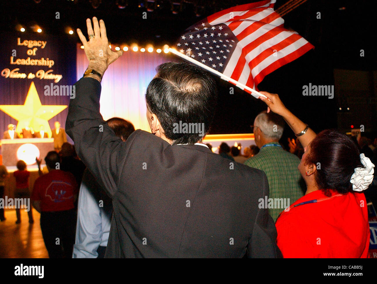 Jun 04, 2004; San Antonio, TX, USA; RUSSELL RUSH and his wife MARIE ANN ...