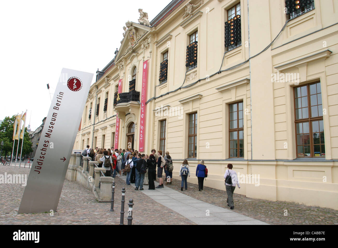 Jun 05, 2004; Berlin, Germany; Entrance to the Jewish Museum, Berlin ...