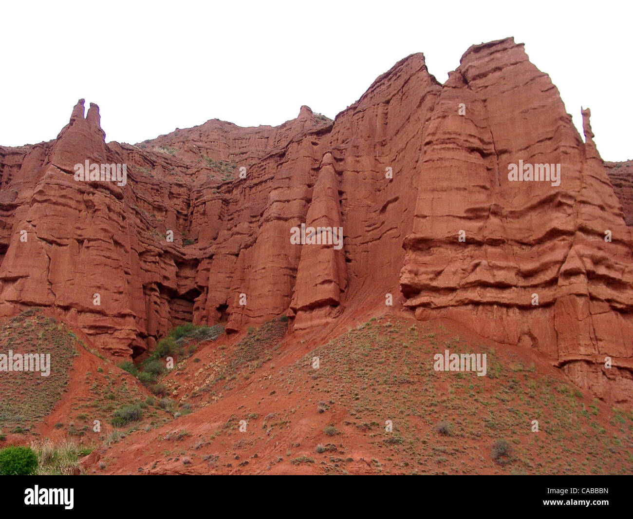 The Kirghiz canyons (` the Kirghiz Grandee-canyon `). Natural boundary ...