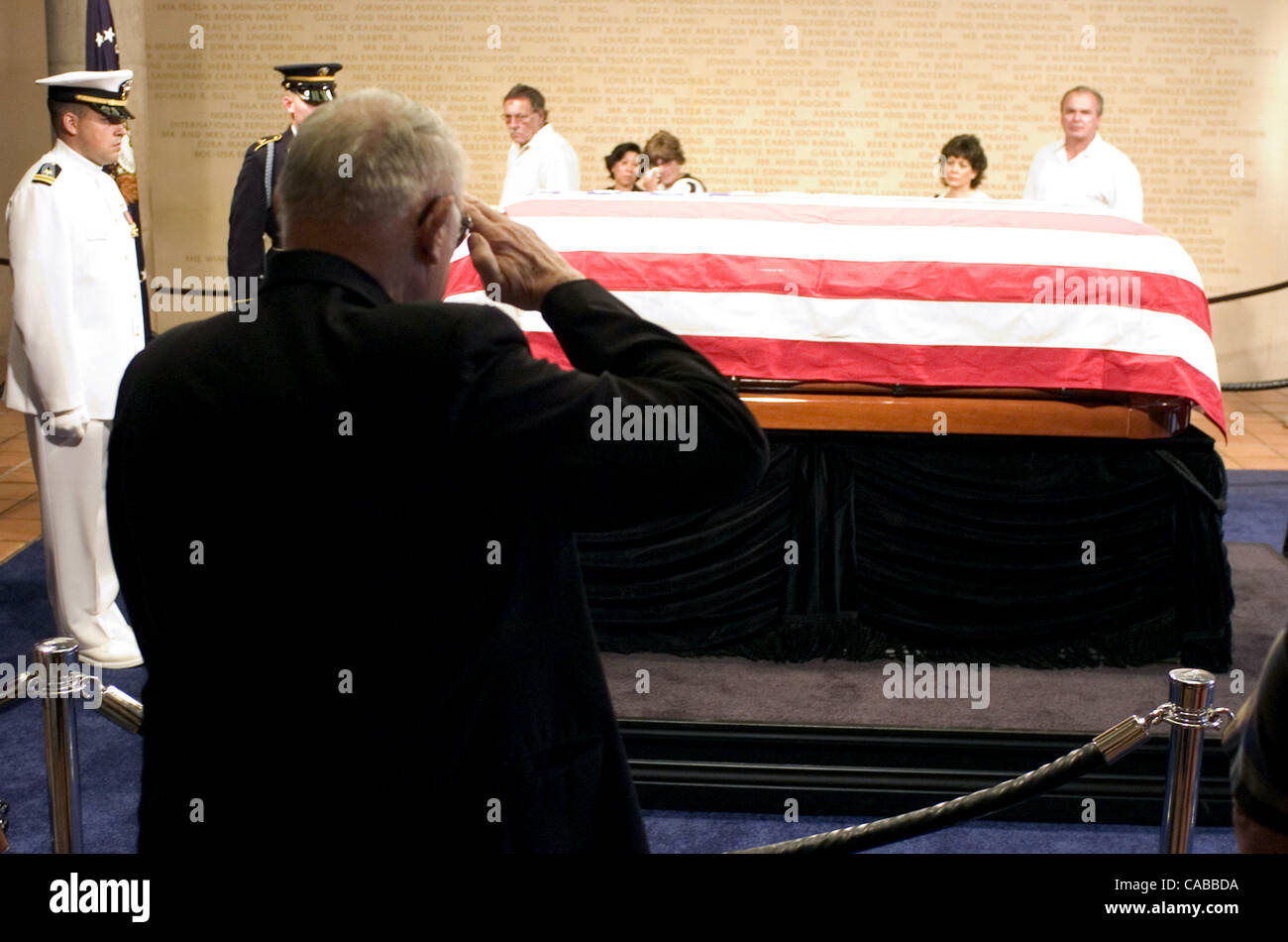 Ronald reagan funeral hi-res stock photography and images - Alamy