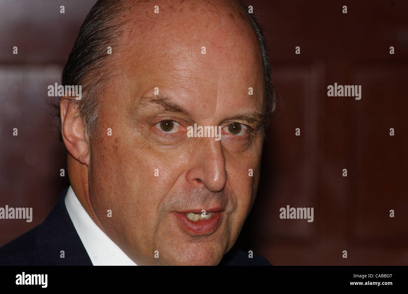 Jun 08, 2004; New York, NY, USA; JOHN NEGROPONTE at a farewell luncheon ...