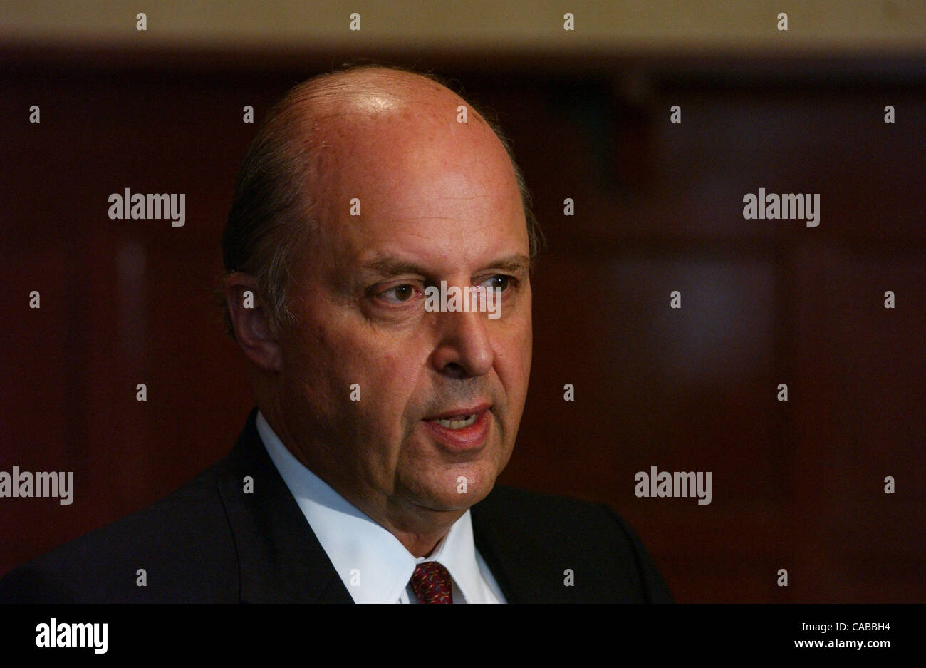 Jun 08, 2004; New York, NY, USA; JOHN NEGROPONTE at a farewell luncheon ...