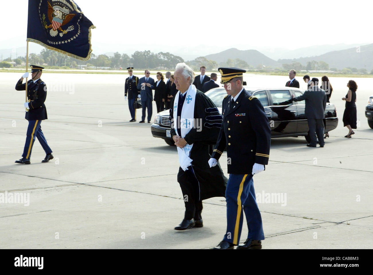 Jun 09, 2004; Point Mugu Air Base, CA, USA; Rev. MICHAEL WENNING ...