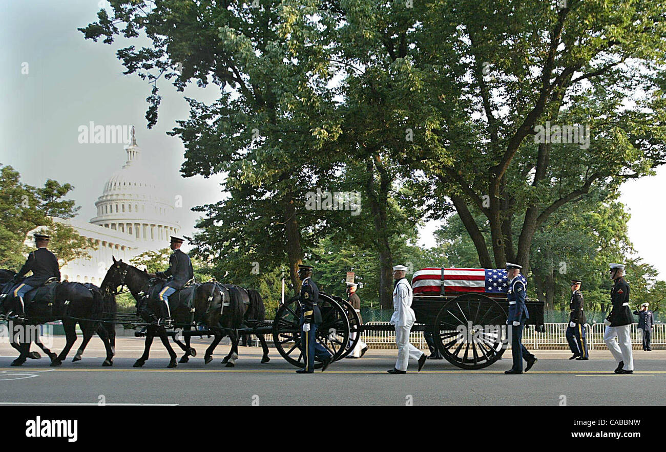 Ronald Reagan Funeral Procession 060904...Washington DC...Ronald