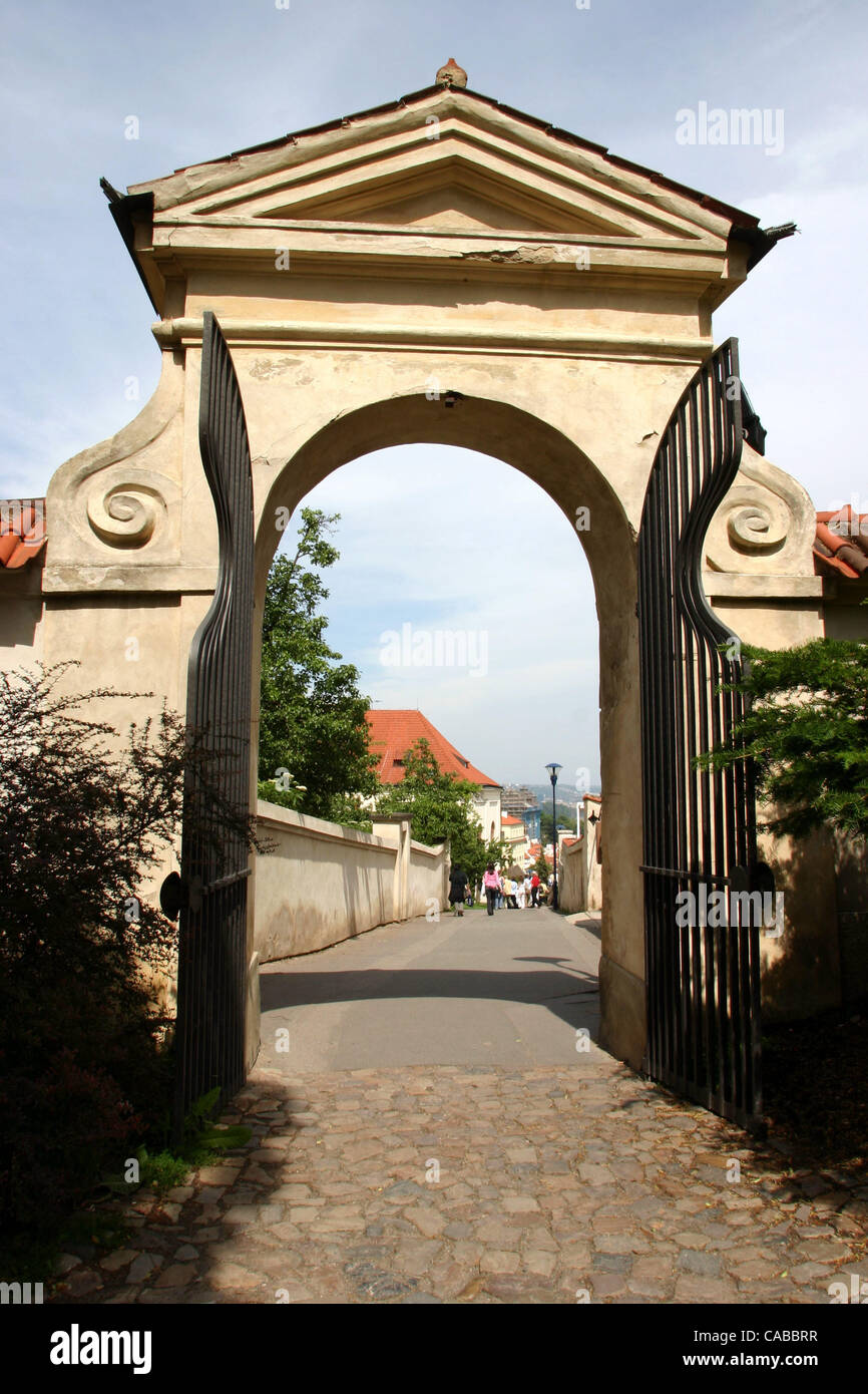 Strahov gate hi-res stock photography and images - Alamy