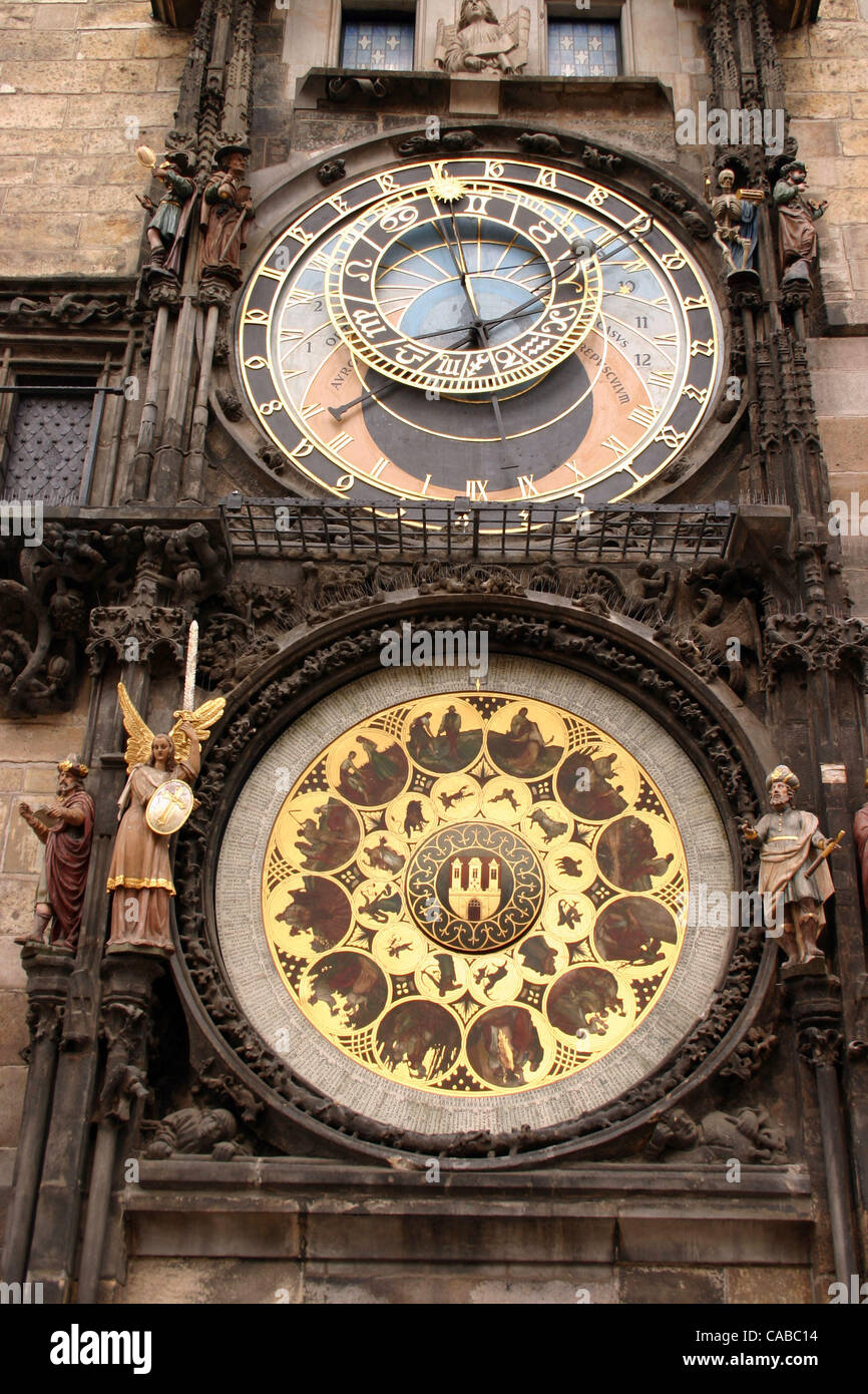 Jun 10, 2004; Prague, Czech Republic; The 15th century Astronomical ...