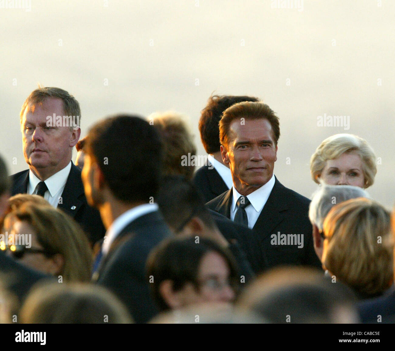 Jun 11, 2004; Simi Valley, CA, USA; California governor ARNOLD ...
