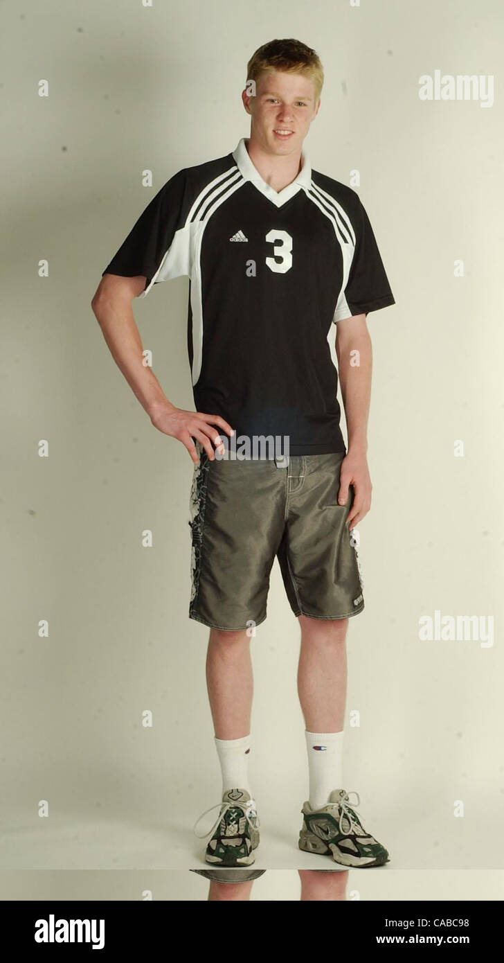 Colin Niedermeyer, De La Salle boys volleyball. (Contra Costa Times/Bob ...