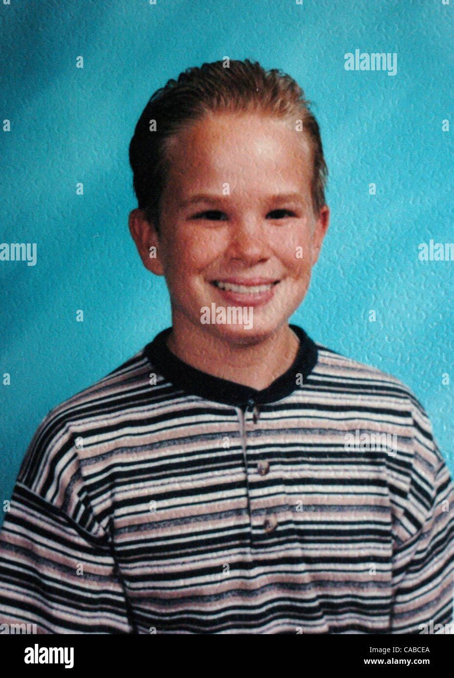 Family photo of Kyle Crowley (cq), at about 9 or 10 years-old ...