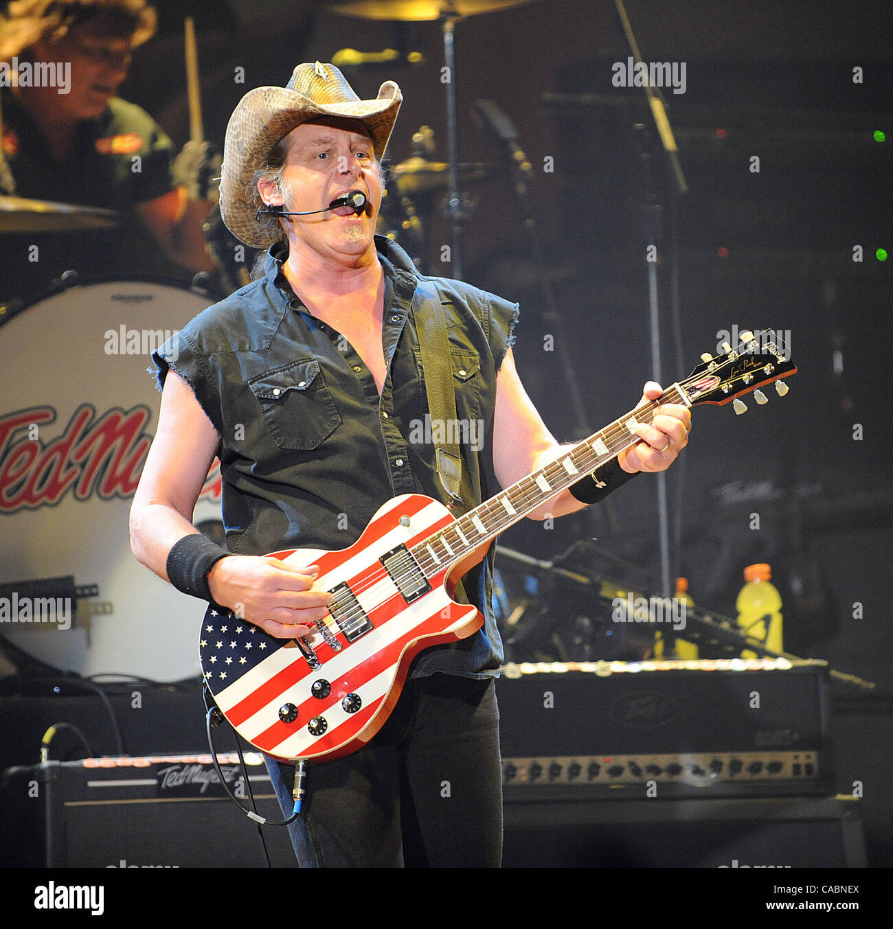 June 26, 2010 - Myrtle Beach, South Carolina; USA - Musician TED NUGENT ...