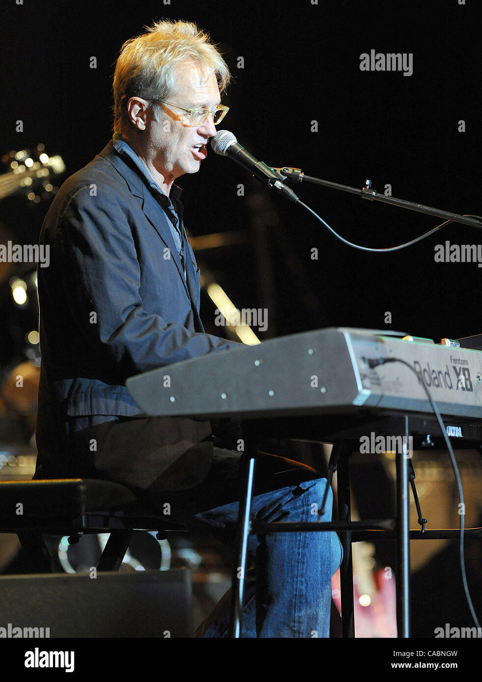 June 27, 2010 - Durham, North Carolina; USA -Musician GERRY BECKLEY of ...