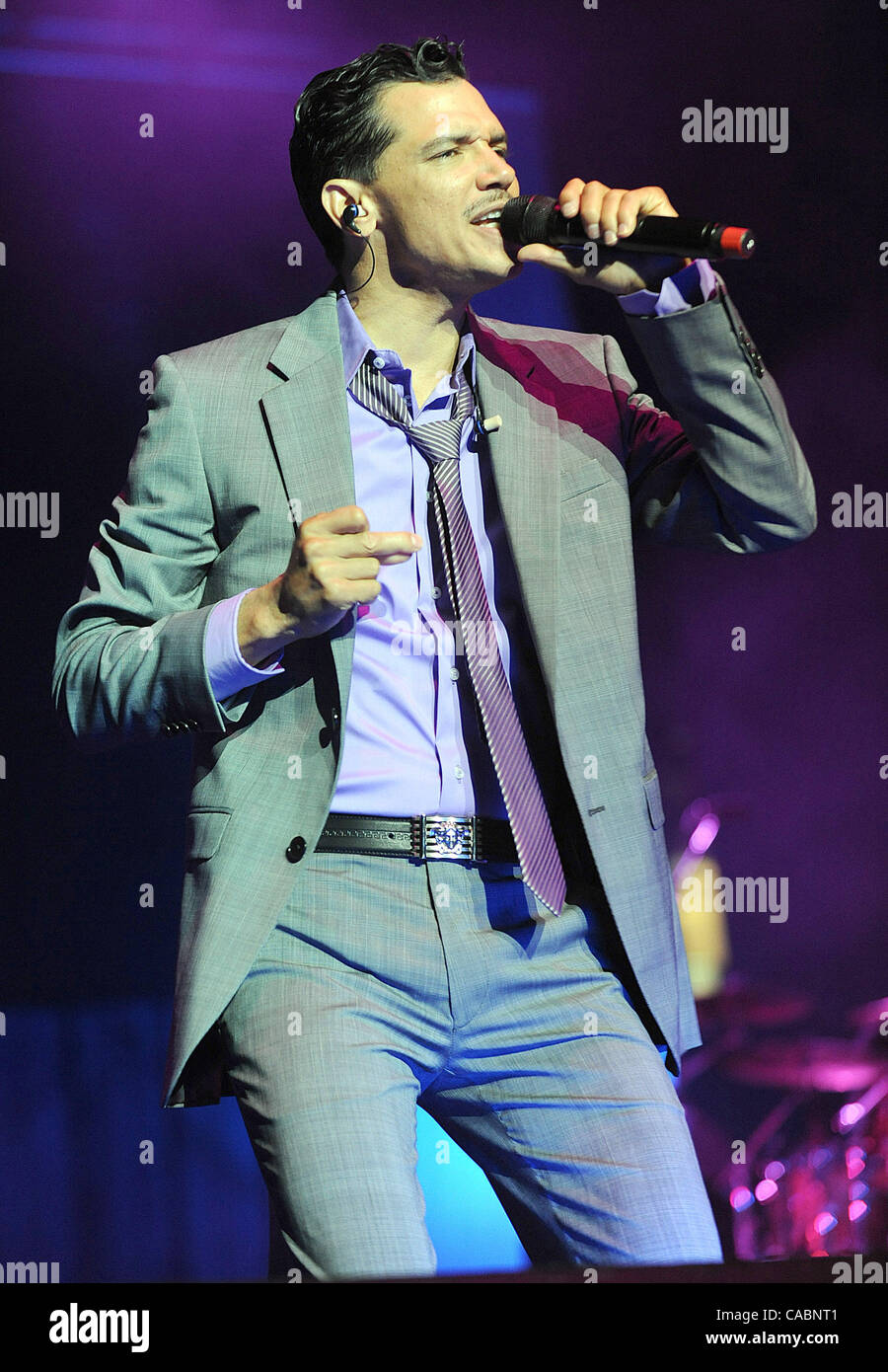 July 3, 2010 - New Orleans, Louisiana; USA - Singer EL DEBARGE performs ...