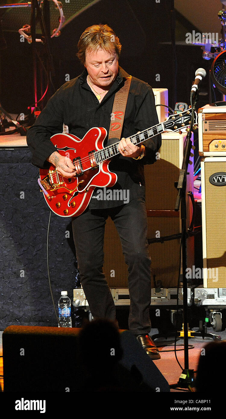 July 11, 2010 - Durham, North Carolina; USA - Guitarist RICK DERRINGER ...