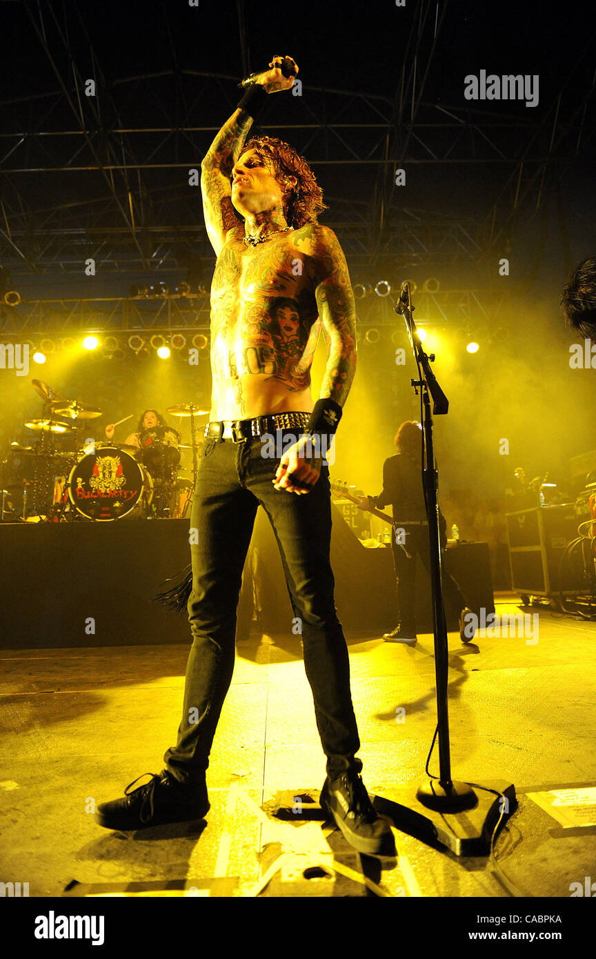 Sep. 4, 2010 - Jacksonville, North Carolina; USA - Singer JOSH TODD of ...