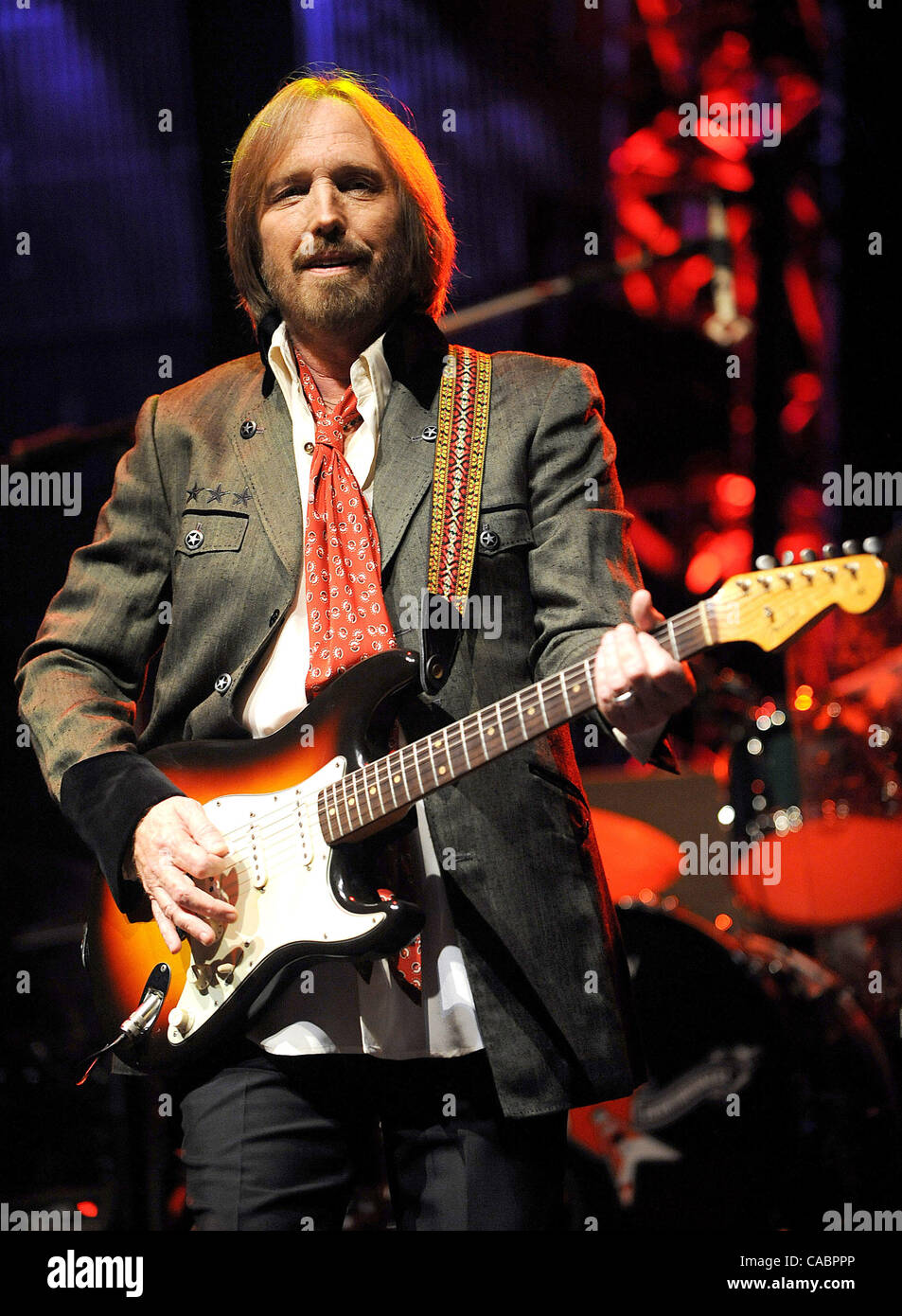 Sept 18, 2010 - Raleigh, North Carolina; USA - Musician TOM PETTY and ...