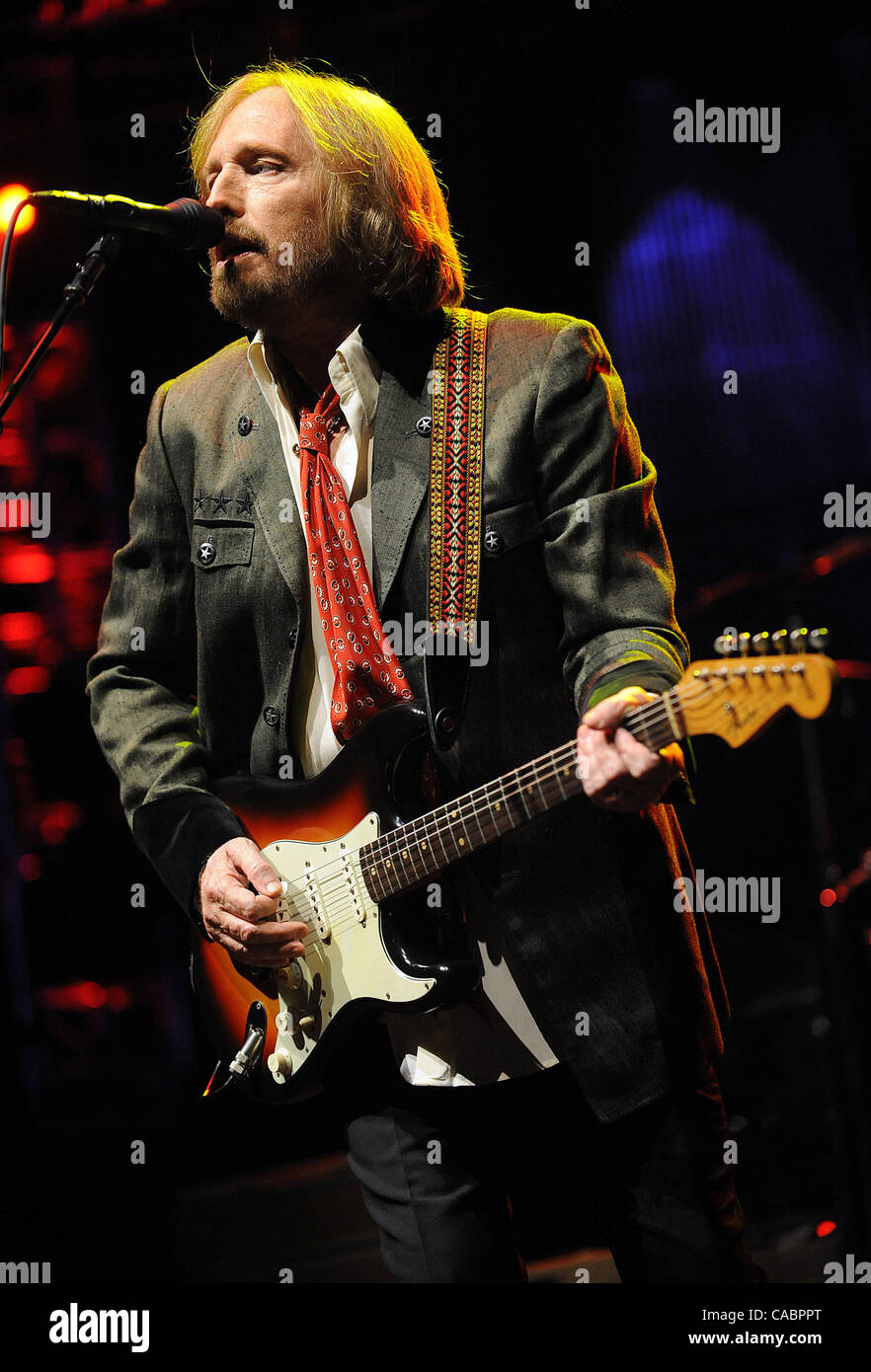 Sept 18, 2010 - Raleigh, North Carolina; USA - Musician TOM PETTY and ...