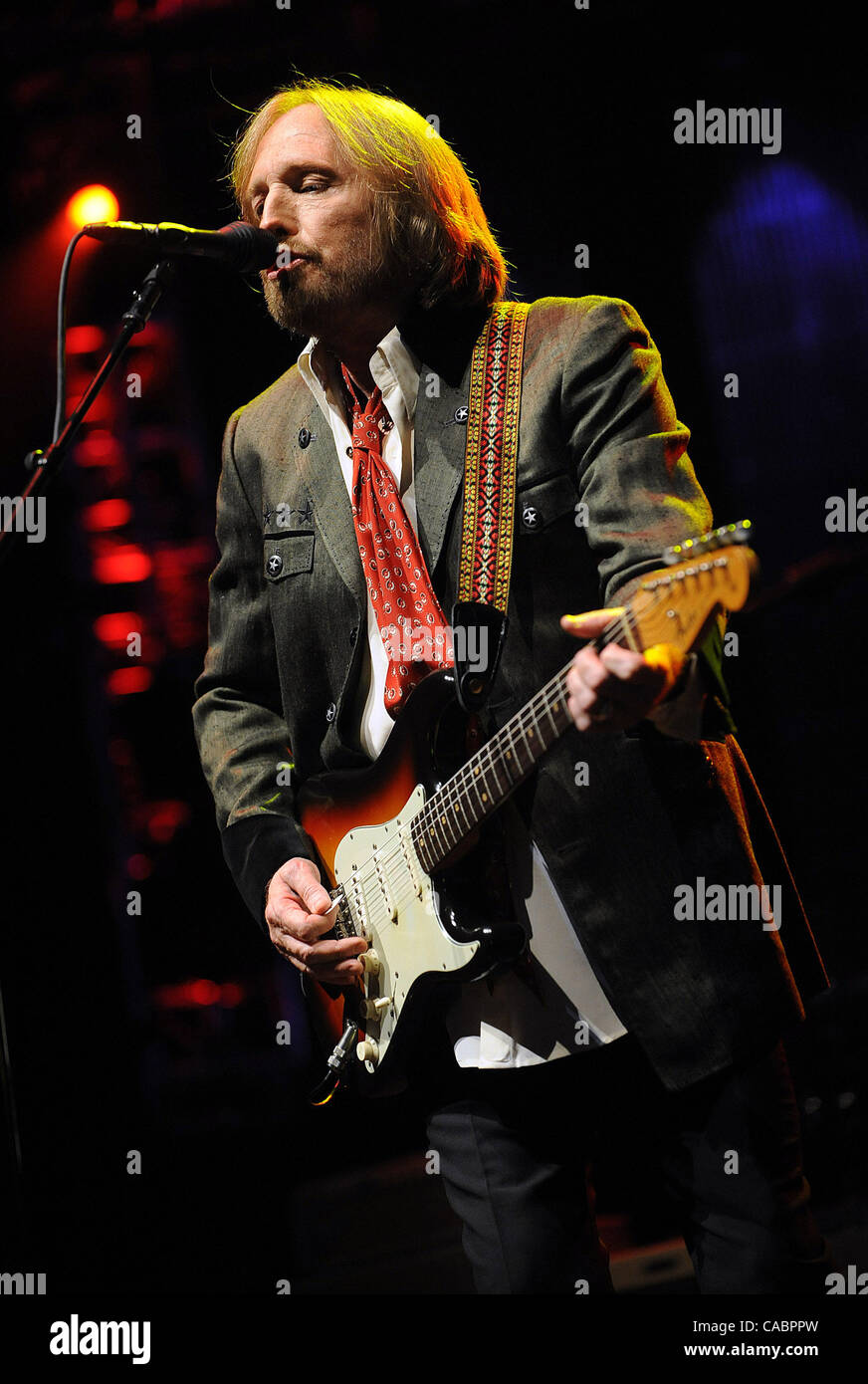 Sept 18, 2010 - Raleigh, North Carolina; USA - Musician TOM PETTY and ...