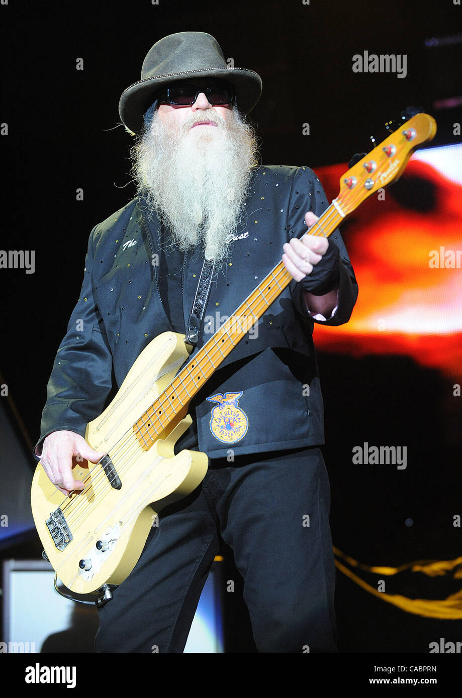 Sept 18, 2010 - Raleigh, North Carolina; USA - Bass Guitarist DUSTY ...
