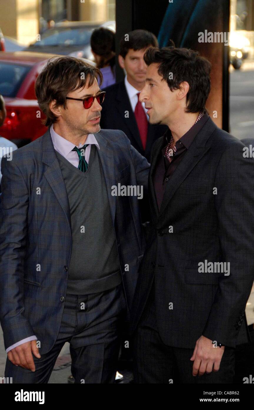 Jun. 02, 2010 - Hollywood, California, U.S. - Robert Downey Jr. and ...