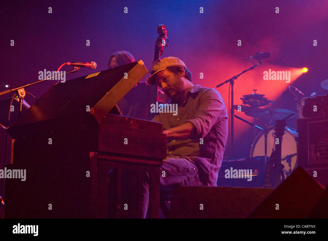 July 10, 2010 - Broomfield, Colorado, U.S. - Bassist ERIC JUDY of the ...