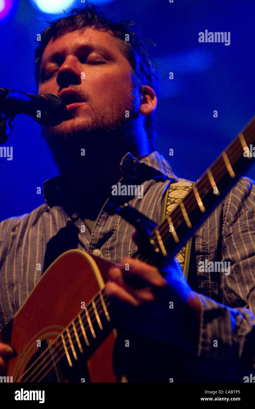 July 10, 2010 - Broomfield, Colorado, U.S. - Singer/guitarist ISAAC ...