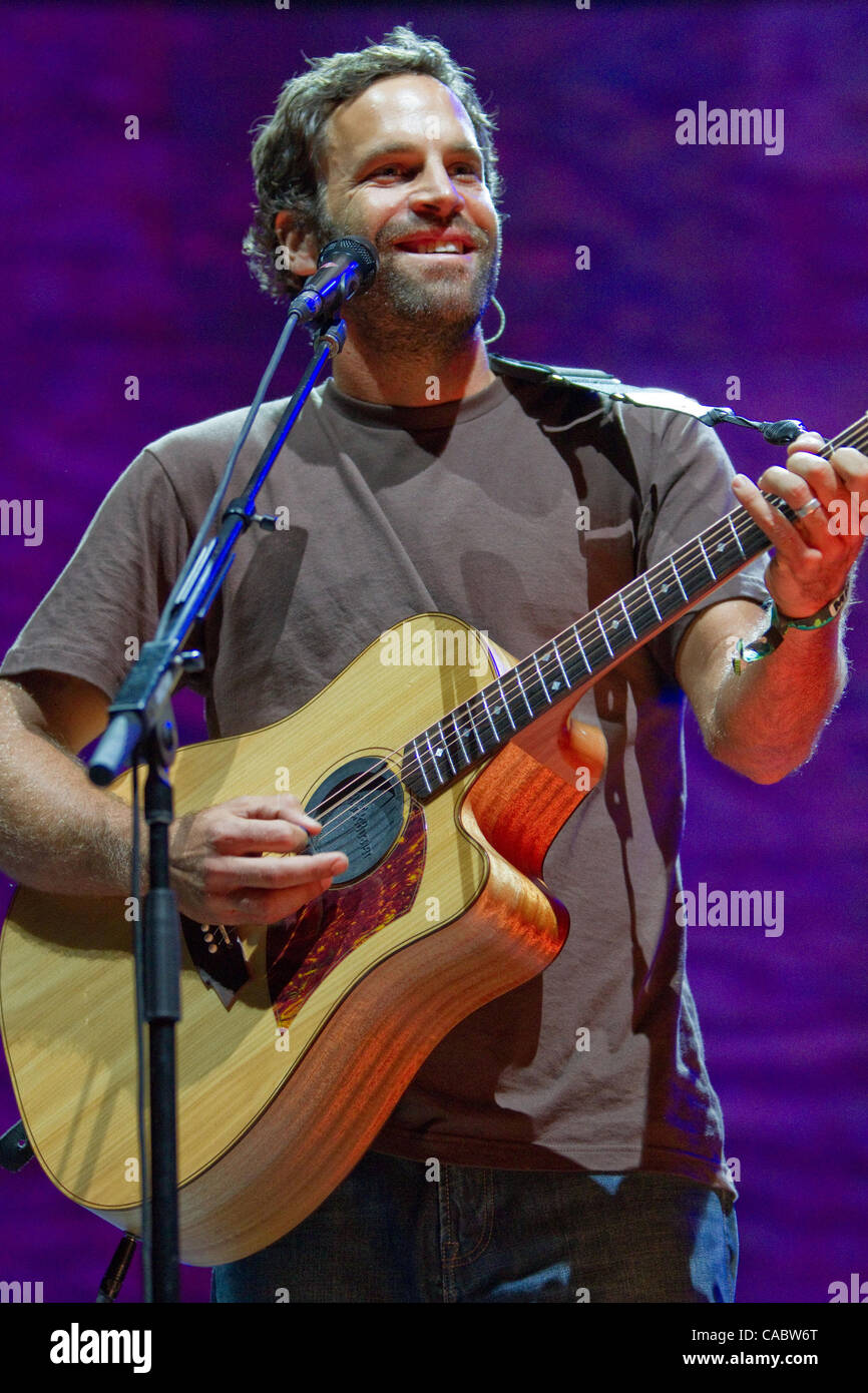 Aug. 14, 2010 - Commerce City, Colorado, U.S. - Guitarist/vocalist JACK ...