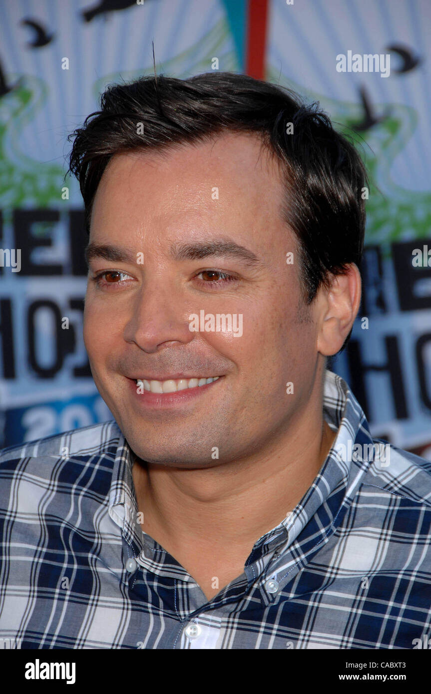 Aug. 08, 2010 - Hollywood, California, U.S. - Jimmy Fallon during the ...