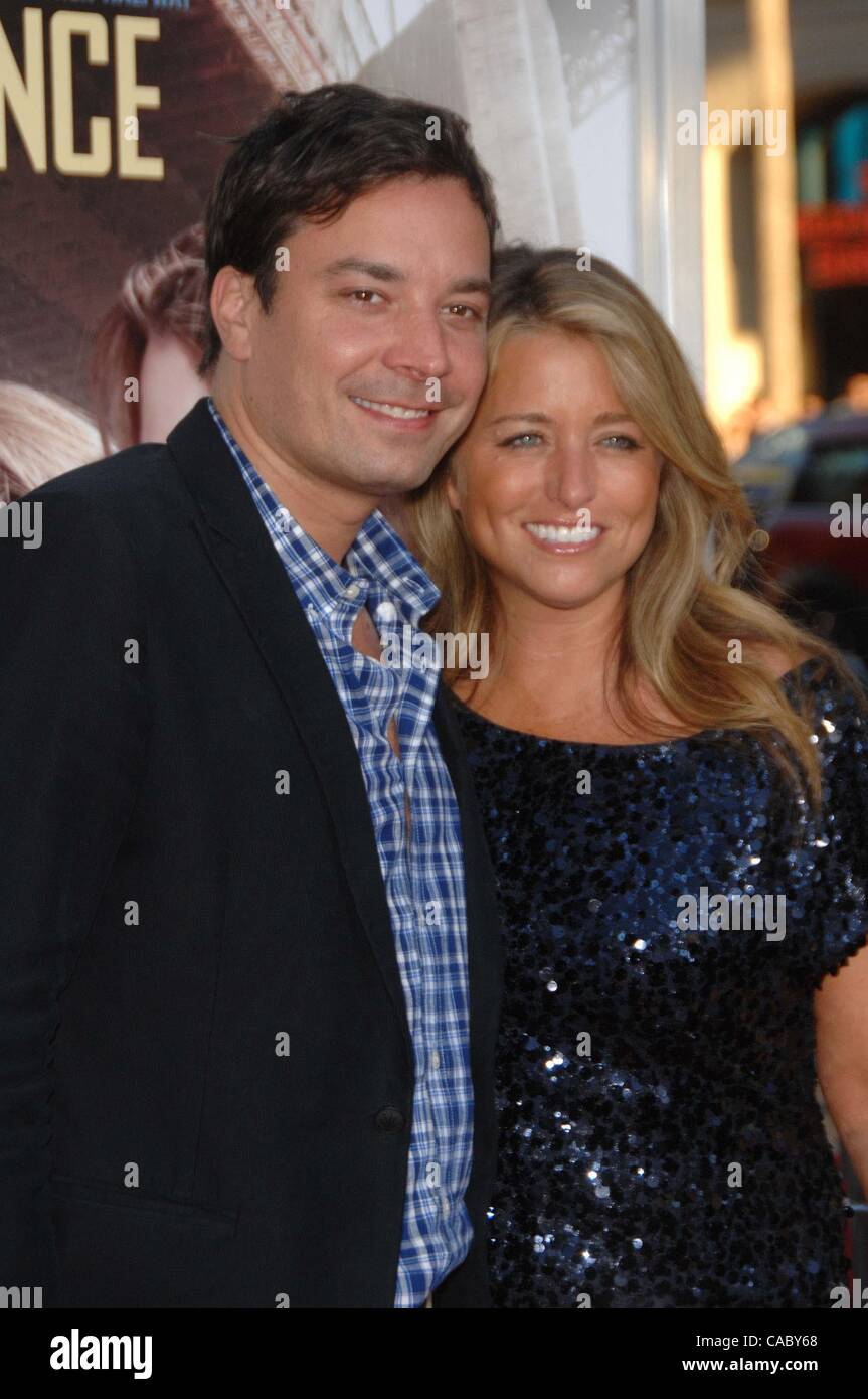 Aug. 23, 2010 - Hollywood, California, U.S. - Jimmy Falon and Nancy ...