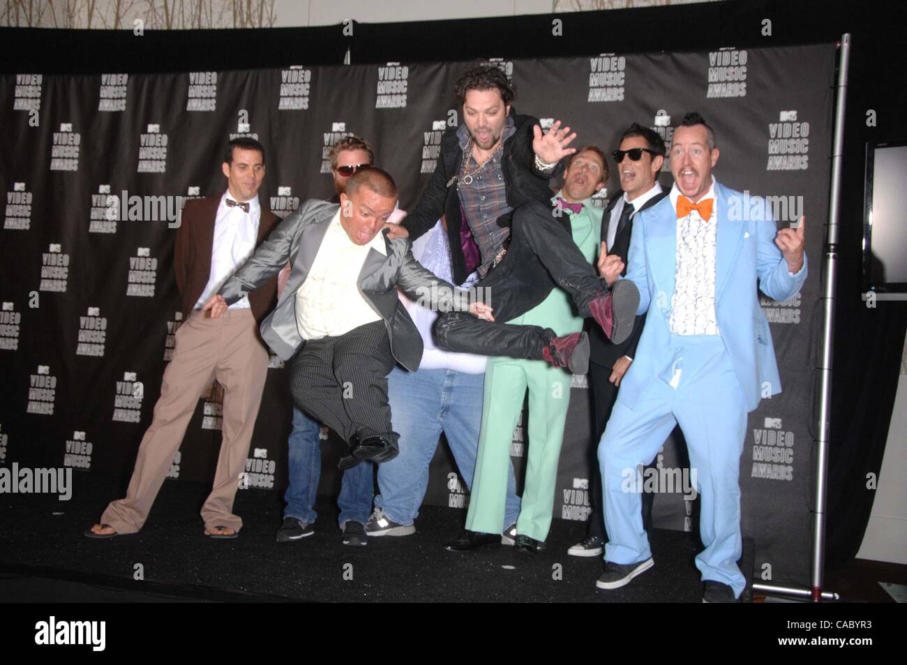 Sept. 12, 2010 - Hollywood, California, U.S. - Jackass Cast during the ...