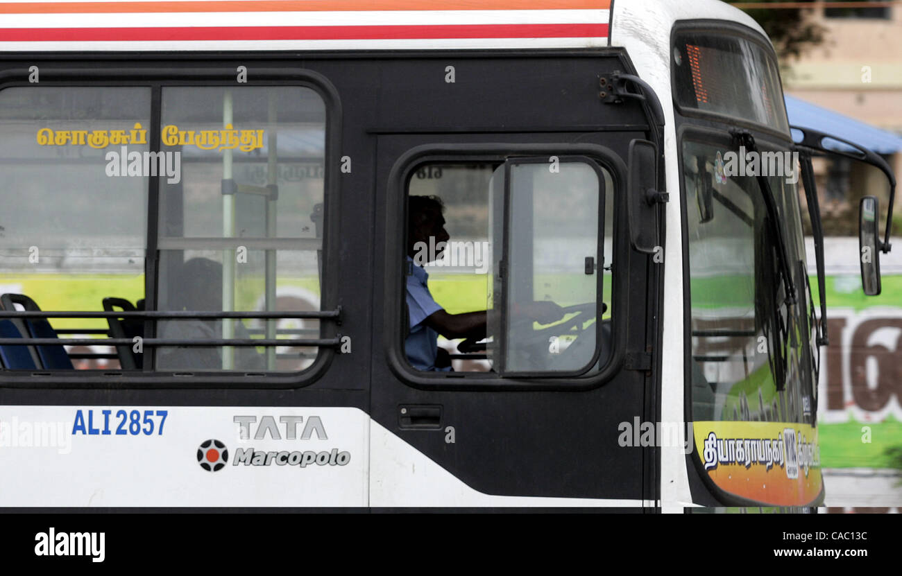 Aug 02, 2010 - Chennai, India - New Delhi government buses, called Tata ...