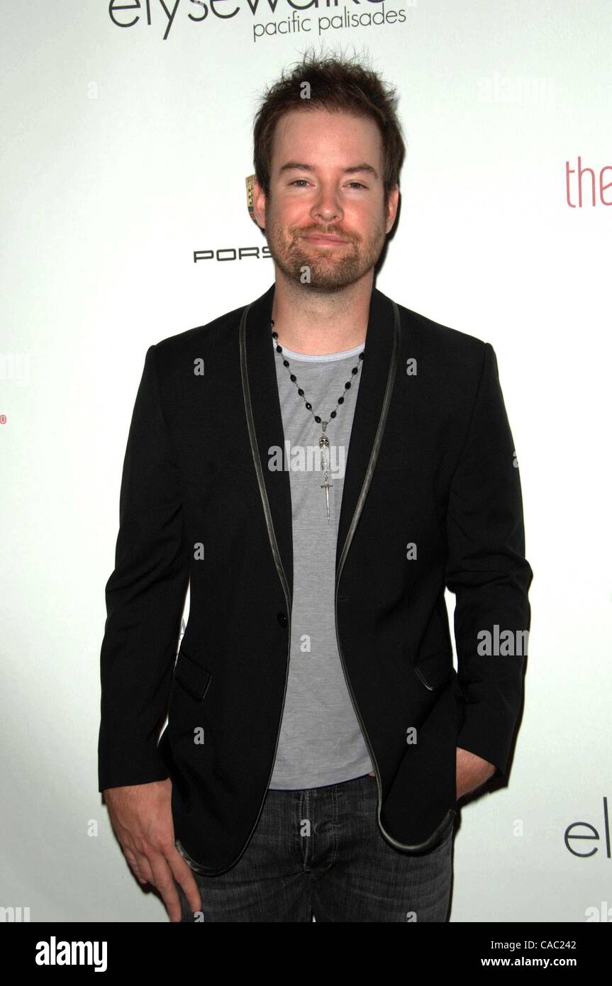 Sept. 25, 2010 - Los Angeles, California, U.S. - David Cook Attending ...