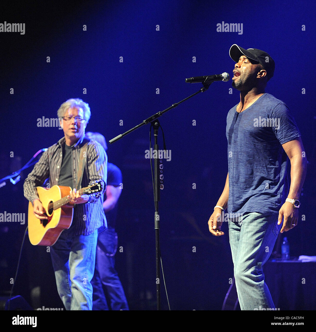 Jun 7, 2010 - Nashville, Tennessee; USA - Musician DARIUS RUCKER and ...