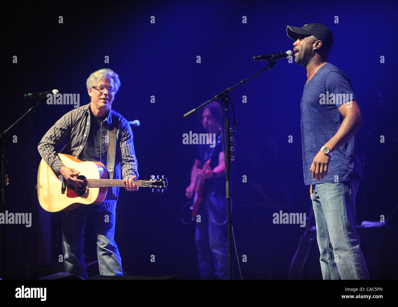 Jun 7, 2010 - Nashville, Tennessee; USA - Musician DARIUS RUCKER and ...
