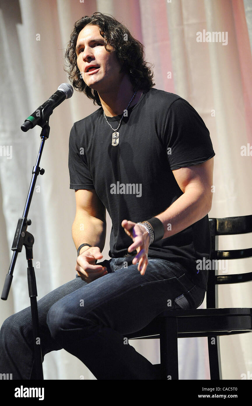 Jun 8, 2010 - Nashville, Tennessee; USA - Singer JOE NICHOLS takes part ...