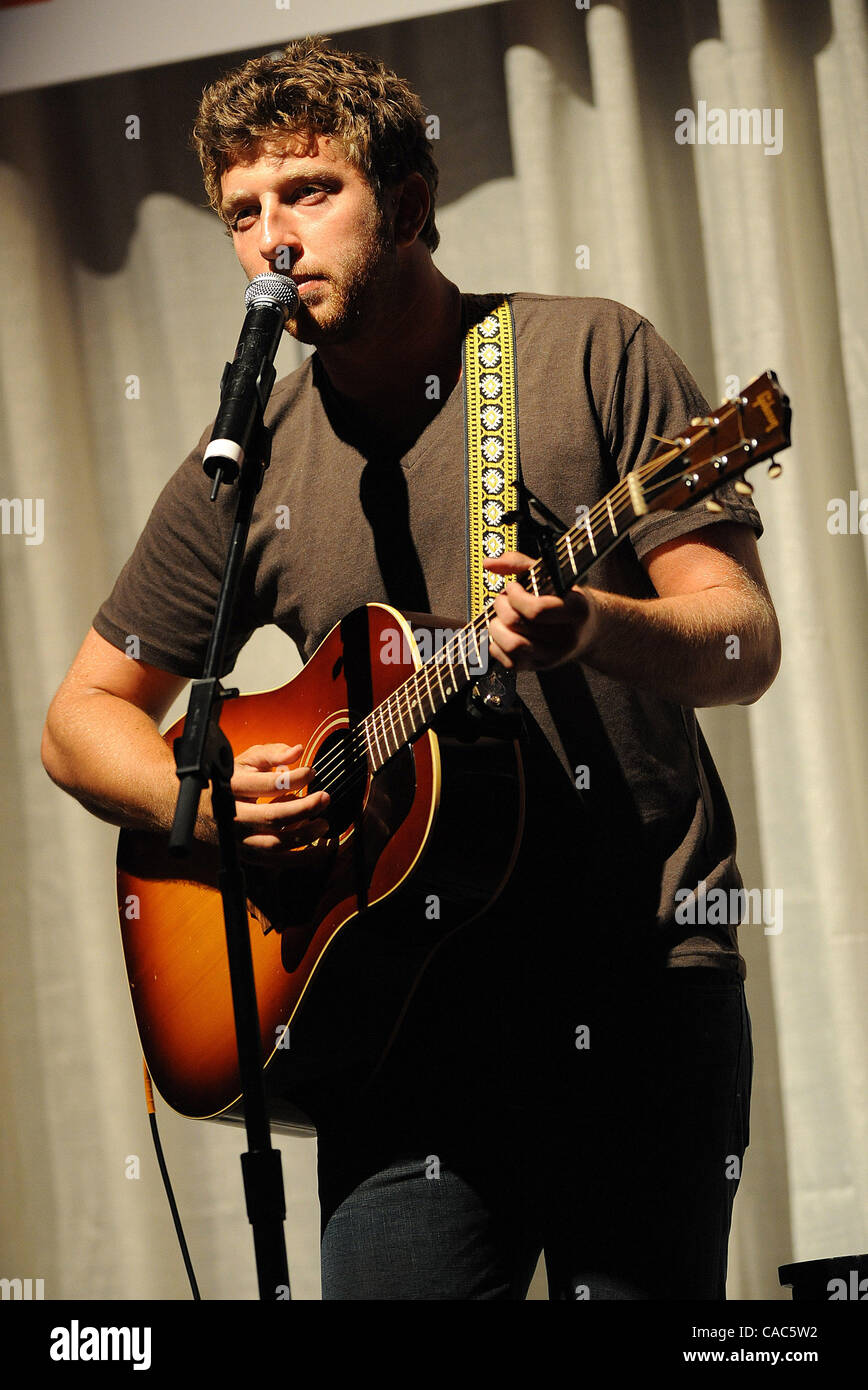 Jun 8, 2010 - Nashville, Tennessee; USA - Singer BRETT ELDRIDGE takes ...