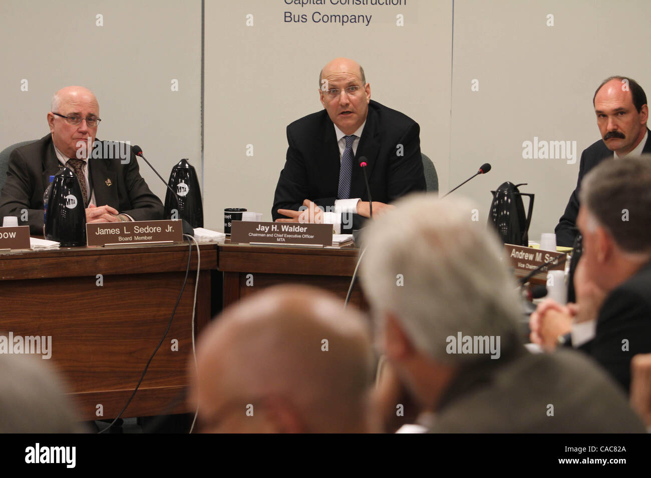 Mta chairman hi-res stock photography and images - Alamy
