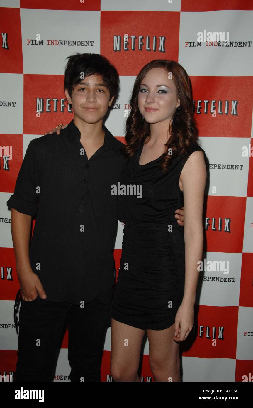 June 26, 2010 - Los Angeles, California, U.S. - LORENZO HENRIE,HALEY ...