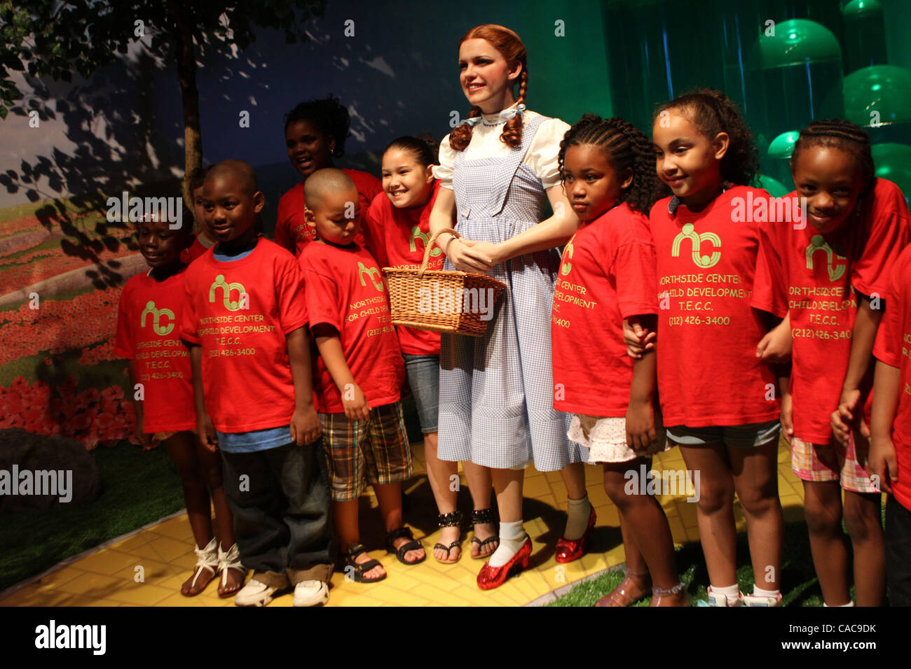 East Harlem's Northside Center students with Dorothy. Six-foot tall ...