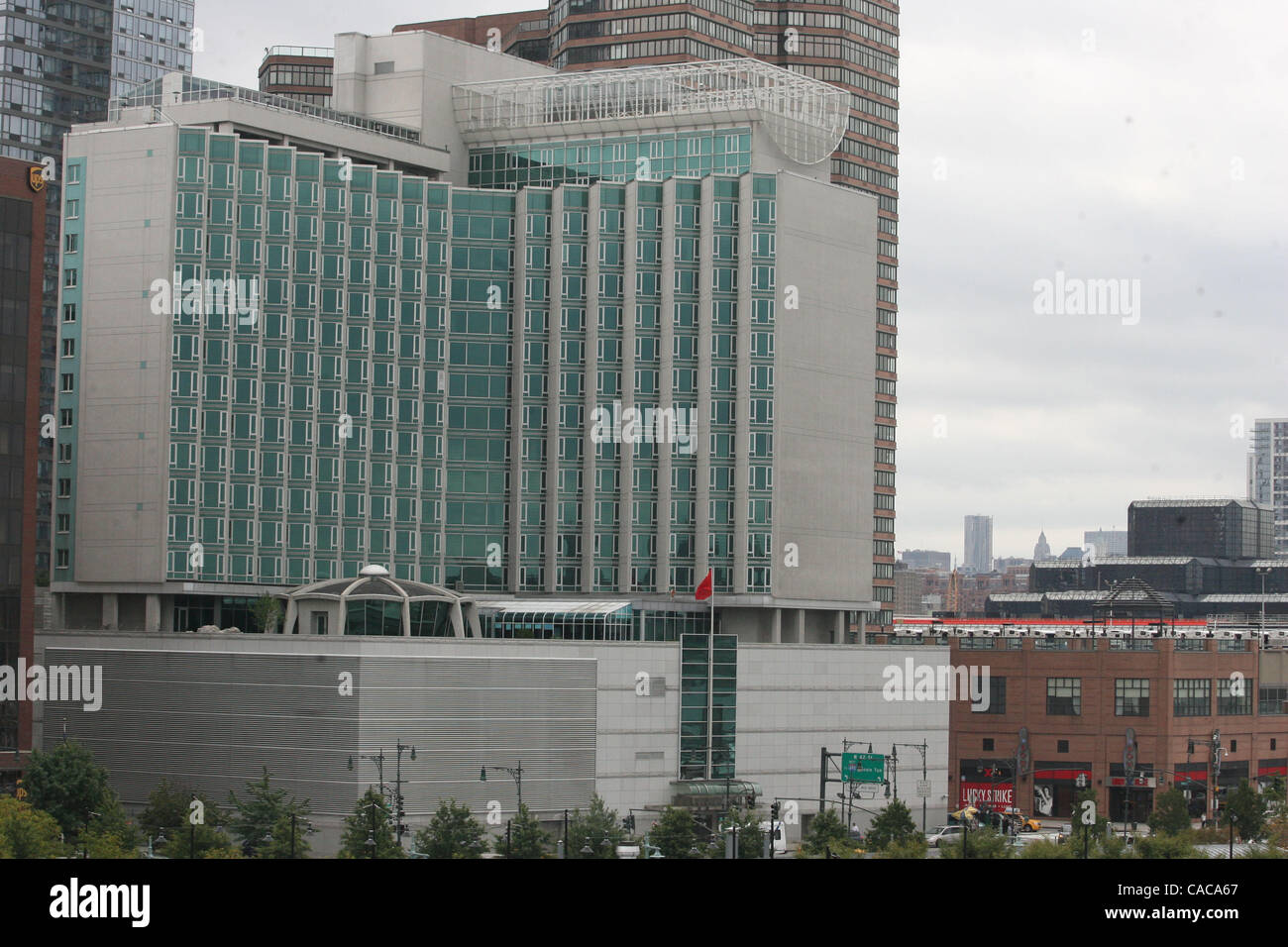 Chinese Consulate in NYC. Photo Credit: Mariela Lombard/ZUMA Press ...