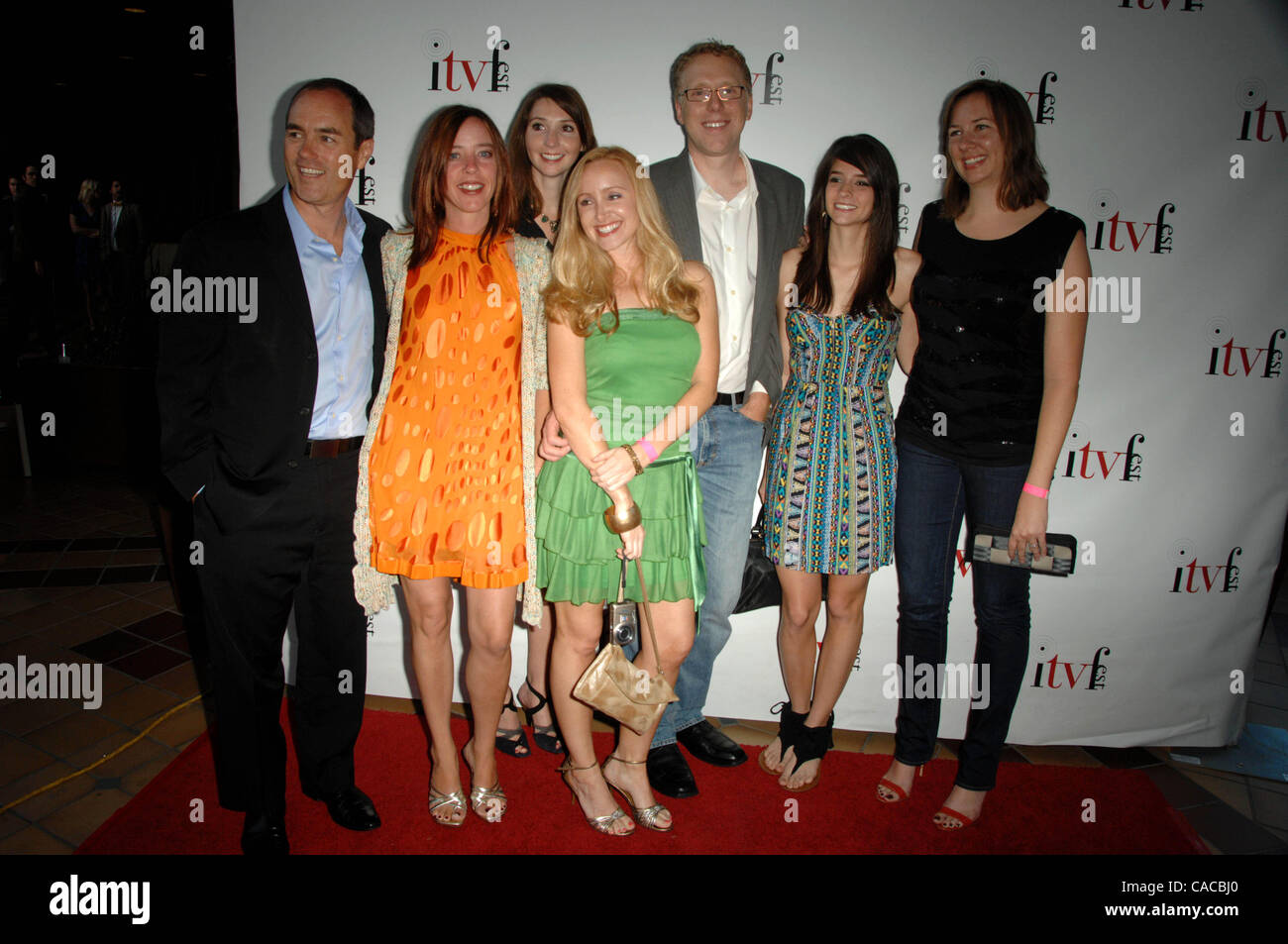 July 29, 2010 - Los Angeles, California, U.S. - CAST OF CELL Attending ...
