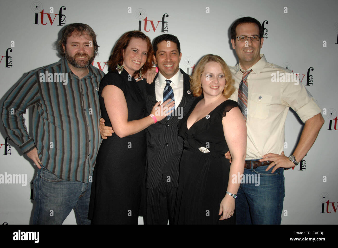 July 29, 2010 - Los Angeles, California, U.S. - CAST OF GOLD Attending ...