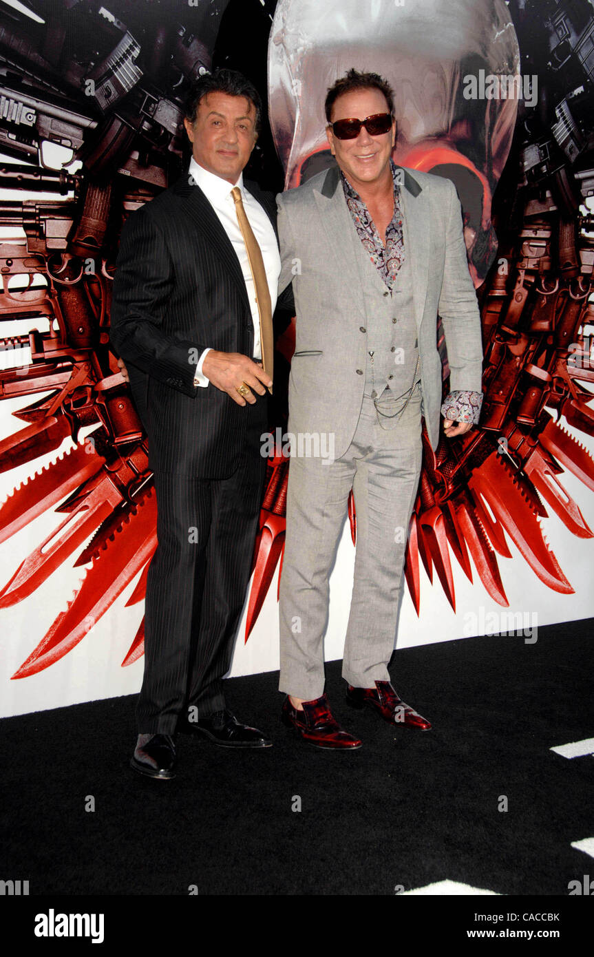 Aug. 03, 2010 - Los Angeles, California, U.S. - SYLVESTER STALLONE ...