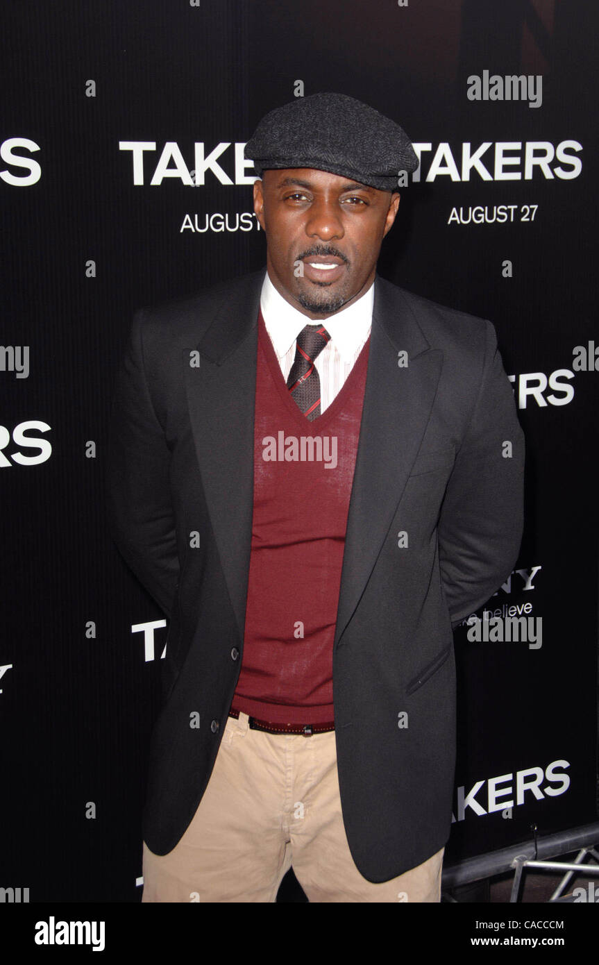 Aug. 04, 2010 - Los Angeles, California, U.S. - IDRIS ELBA Attending ...