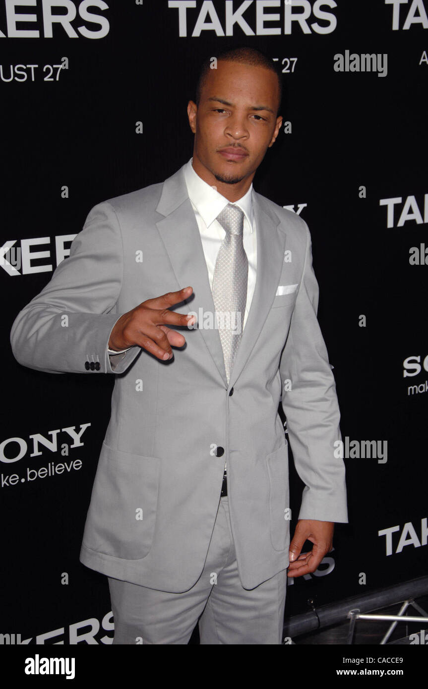 Aug. 04, 2010 - Los Angeles, California, U.S. - TIP ''T I'' HARRIS ...