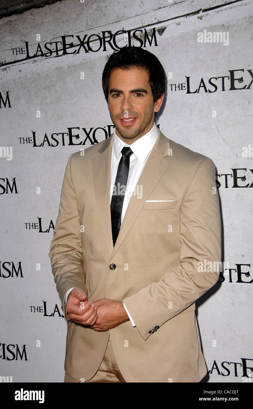 Aug. 24, 2010 - Los Angeles, California, U.S. - ELI ROTH Attending The ...