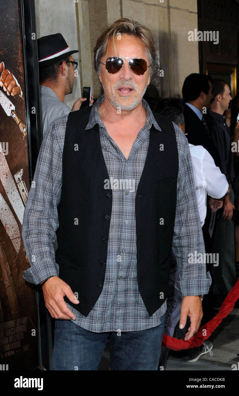 Aug. 25, 2010 - Los Angeles, California, U.S. - DON JOHNSON Attending ...