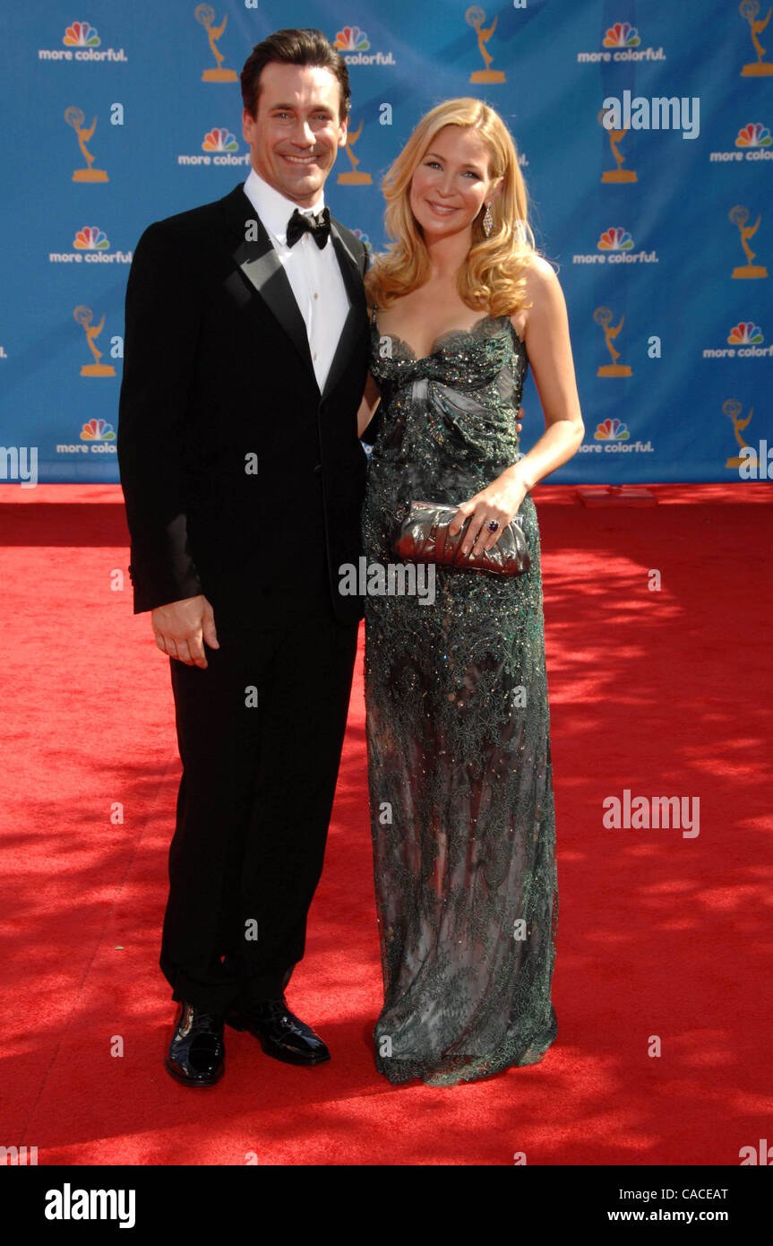 Aug. 29, 2010 - Los Angeles, California, U.S. - Jon Hamm; Jennifer ...