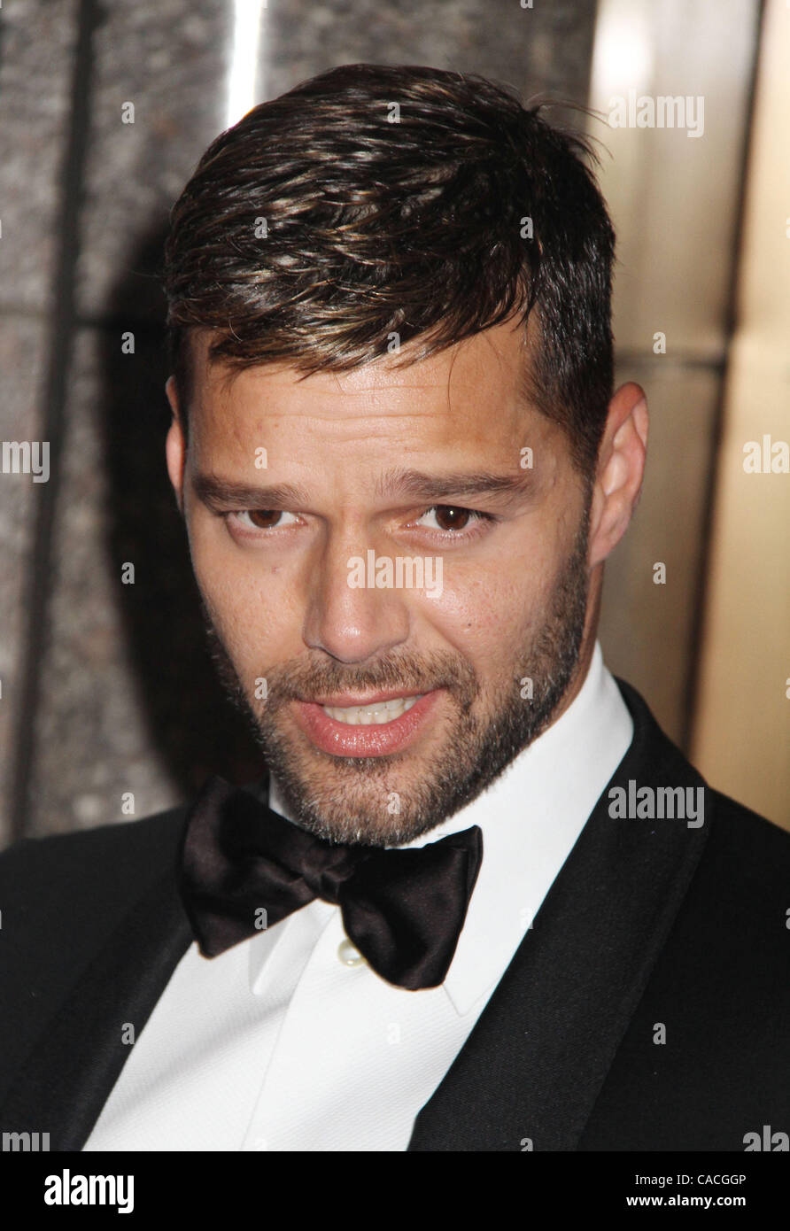 June 13, 2010 - New York, New York, U.S. - Singer RICKY MARTIN attends ...