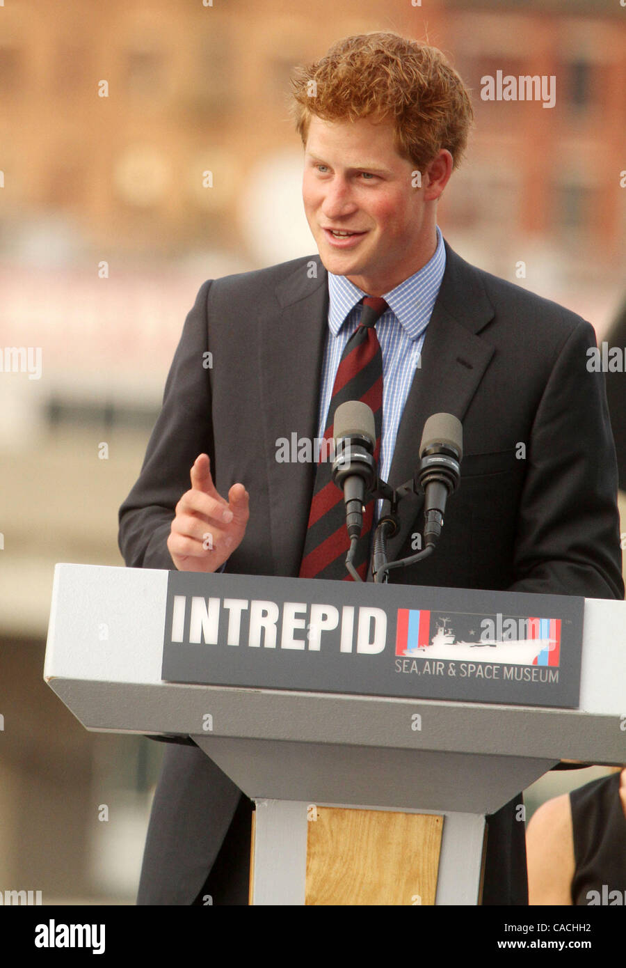 June 25, 2010 - New York, New York, U.S. - HRH PRINCE HARRY visits The ...