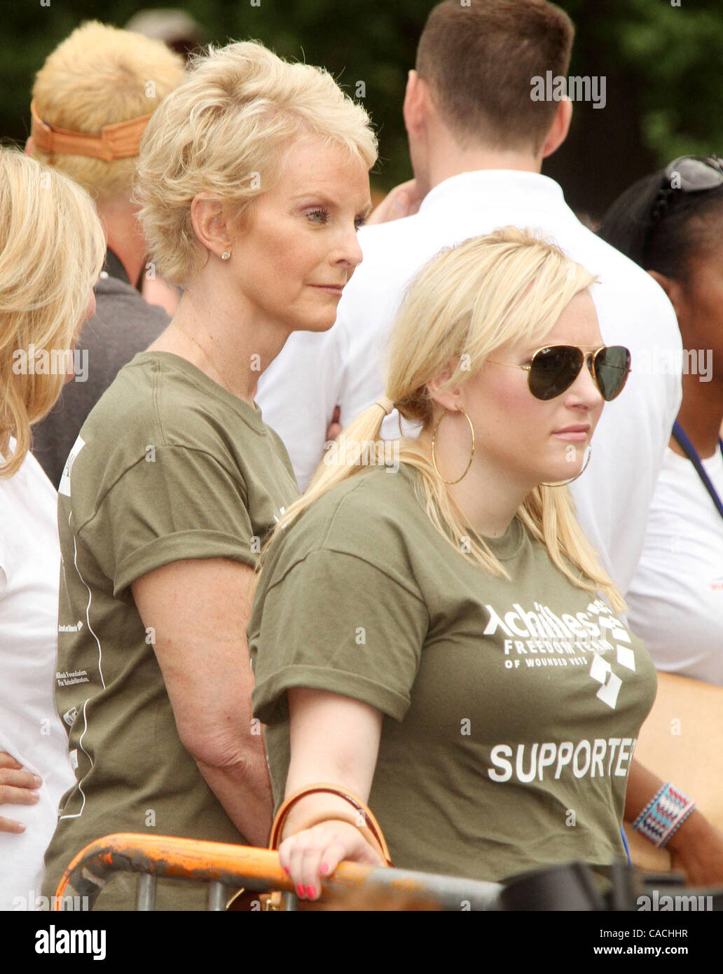 June 27, 2010 - New York, New York, U.S. - CINDY MCCAIN and MEGHAN ...